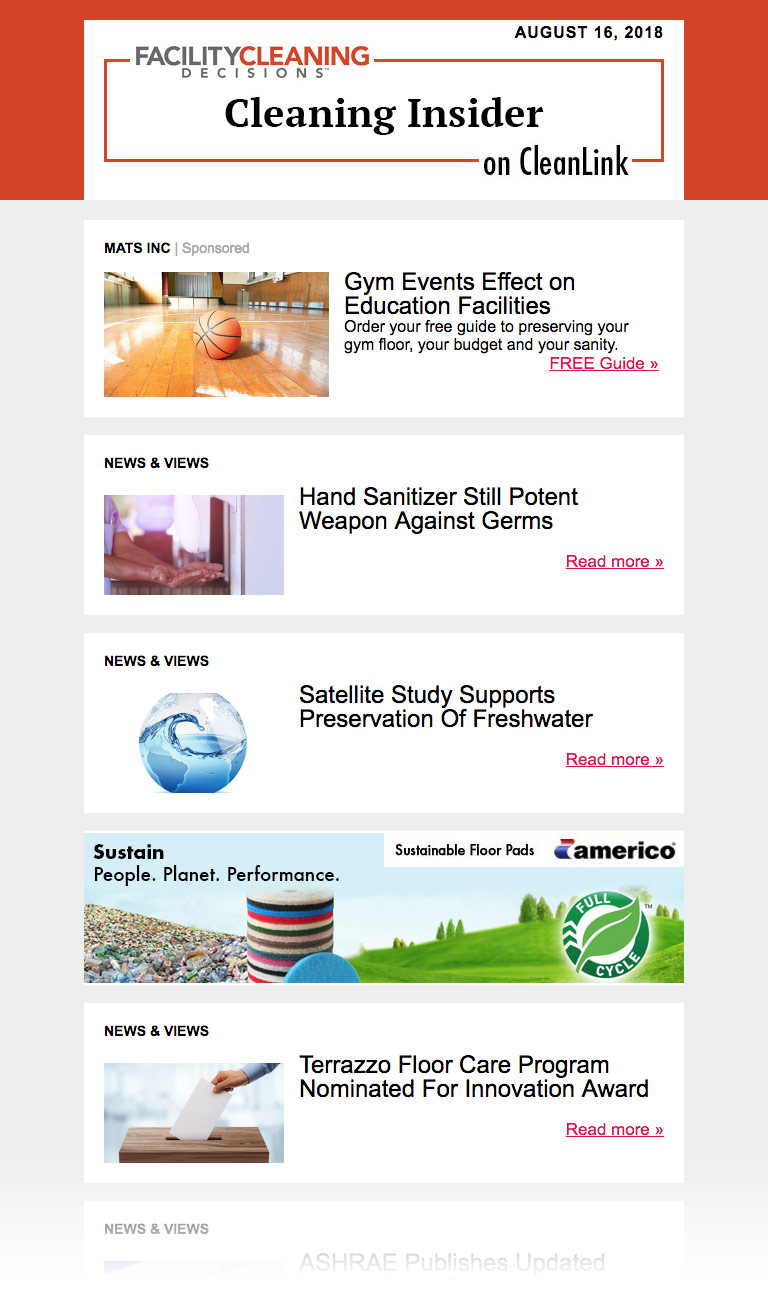 CleanLink Email Newsletters - Email Marketing to the Professional ...